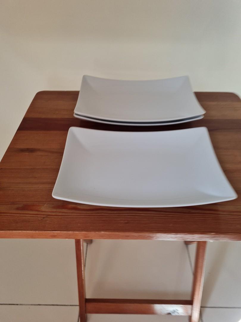 Ikea rectangular shallow plates, Furniture & Home Living, Kitchenware ...
