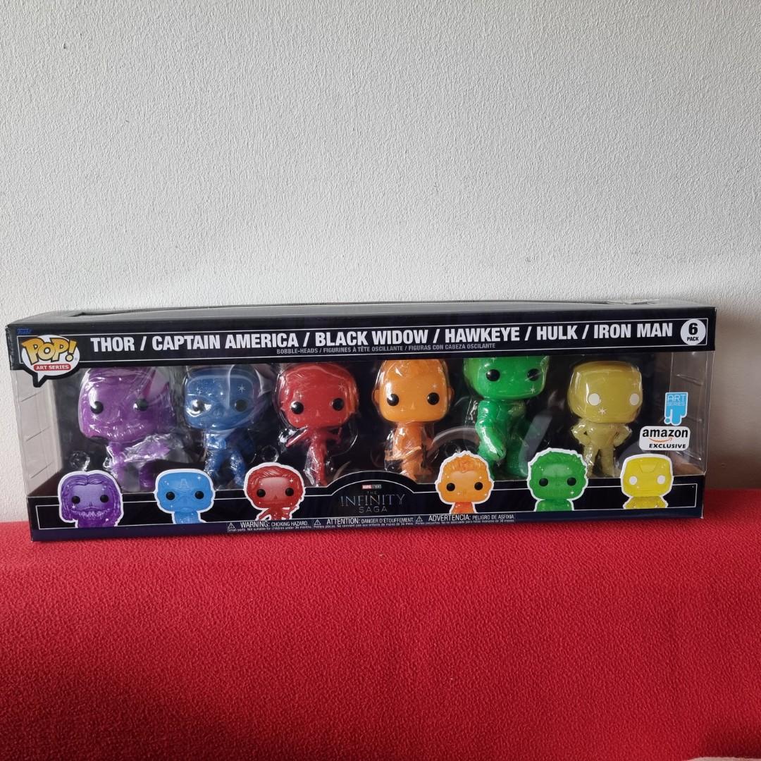 In-stock Funko Infinity Stones 6 Pack Amazon Exclusive, Hobbies & Toys ...