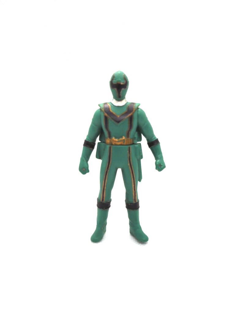 POWER RANGERS MYSTIC FORCE Mahō Sentai Magiranger green small sofubi 3 ...