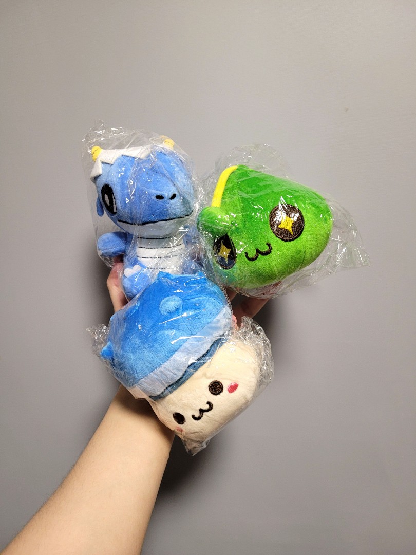 Maplestory Official Plush Toy Set - Slime, Horny/ Horned Mushroom, Baby ...