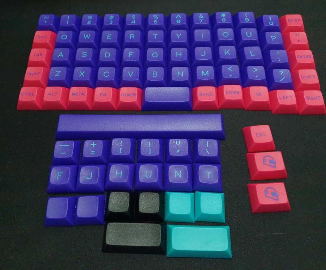 Massdrop x MiTo DSA Legacy Rush Alphas and Ortho Mod Kit Keycaps for ...