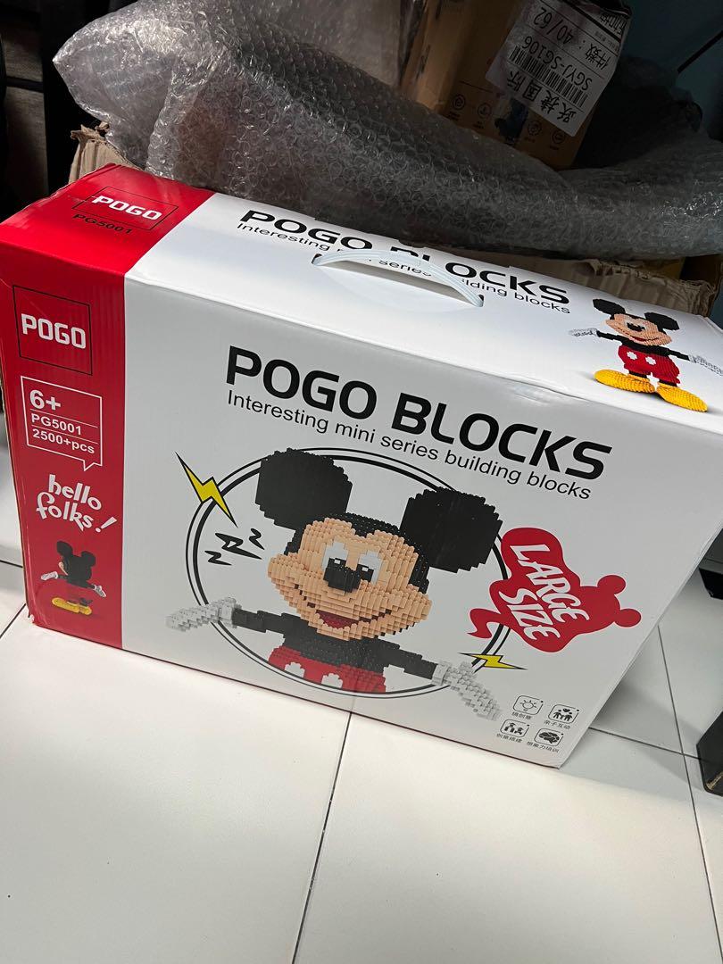 Mickey Mouse Pogo Blocks, Hobbies & Toys, Toys & Games on Carousell