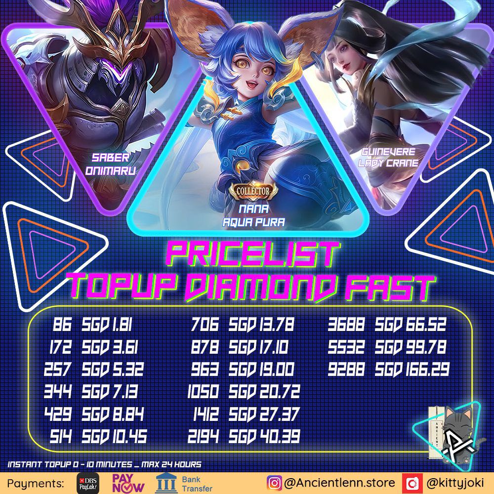 Mobile Legends Diamonds Promo Cheapest, Video Gaming, Gaming ...