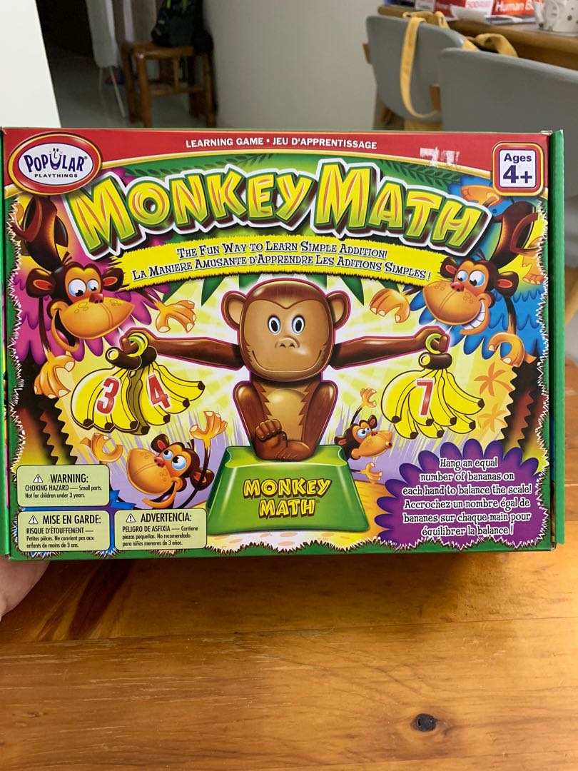 Monkey Math, Hobbies & Toys, Toys & Games on Carousell