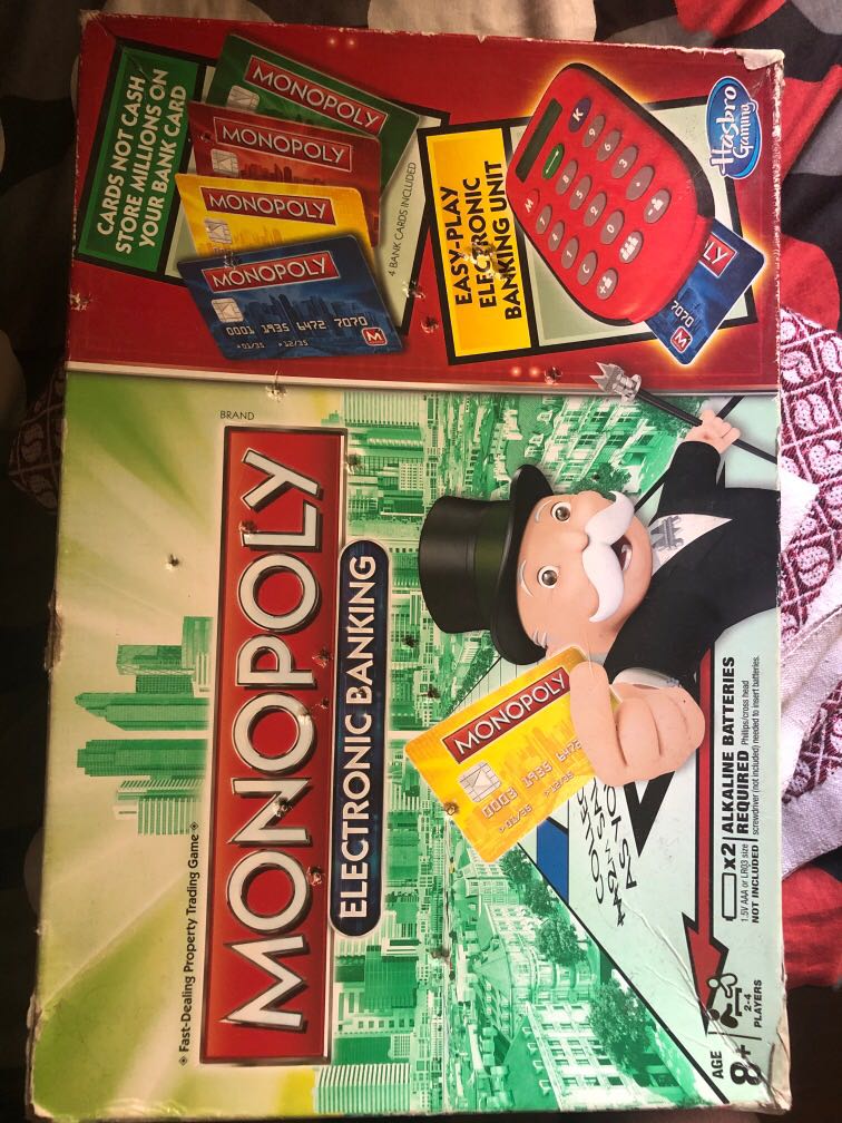Monopoly Electronic Banking, Hobbies & Toys, Toys & Games on Carousell