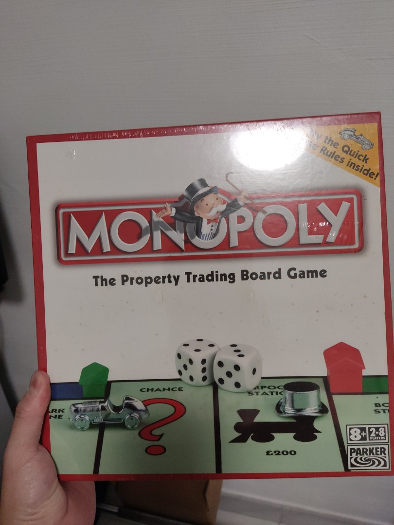 Monopoly The Property Trading Boardgame, Hobbies & Toys, Toys & Games ...