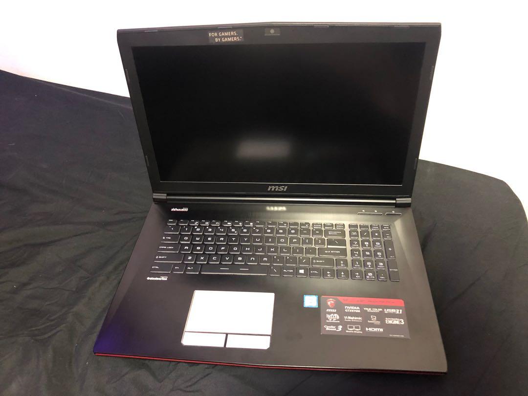 MSI GAMING LAPTOP 17 inch Screen, Computers & Tech, Laptops & Notebooks ...