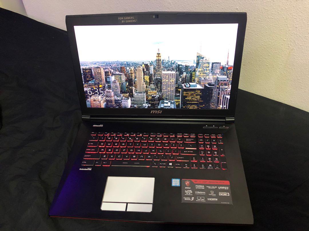 MSI GAMING LAPTOP 17 inch Screen, Computers & Tech, Laptops & Notebooks ...