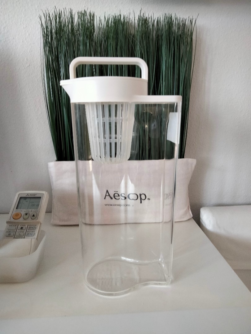 Muji acrylic water pot pitcher, Furniture & Home Living, Kitchenware ...