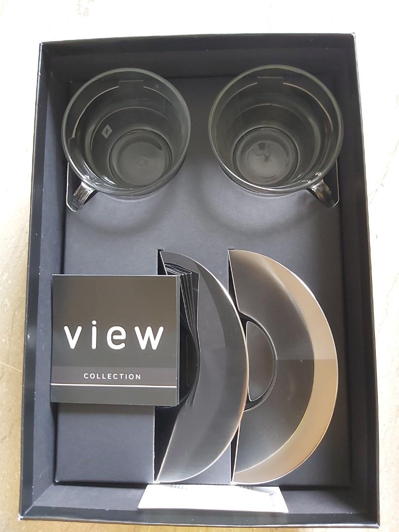 Nespresso View Collection Cuppuccino Cups, Furniture & Home Living ...