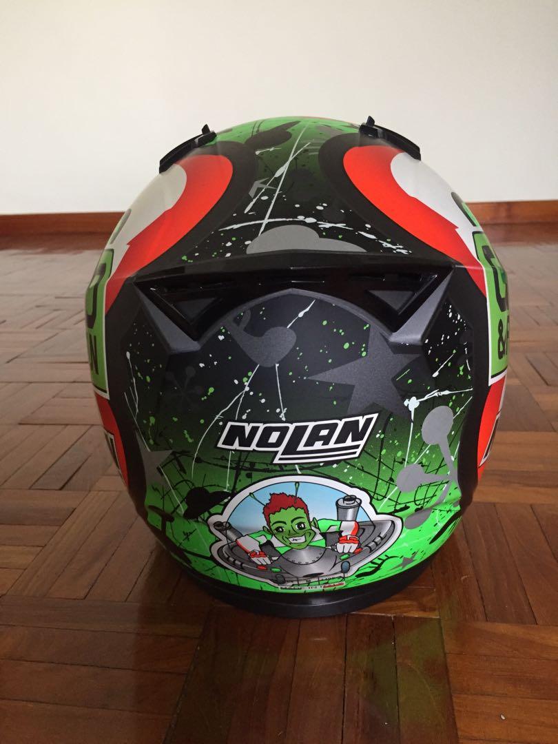 NOLAN N64 FULL FACE HELMET SIZE M, Motorbikes on Carousell