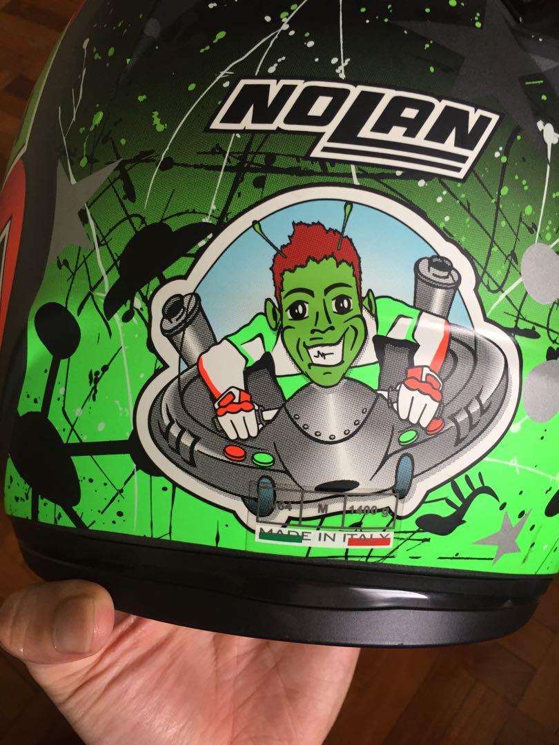 NOLAN N64 FULL FACE HELMET SIZE M, Motorbikes on Carousell