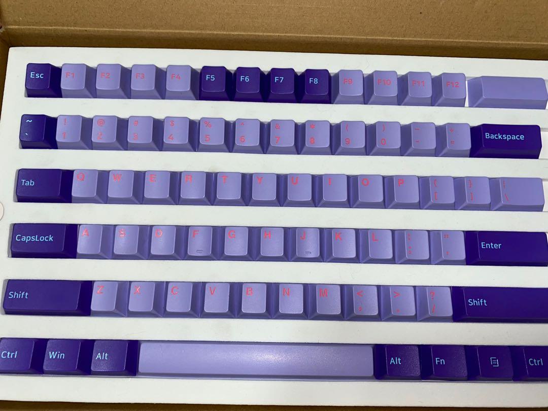 Novelkeys Vaporwave Keycaps, Computers & Tech, Parts & Accessories ...