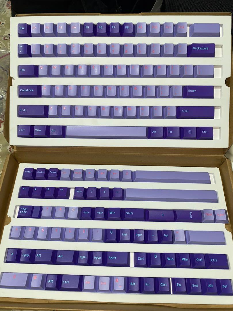 Novelkeys Vaporwave Keycaps, Computers & Tech, Parts & Accessories ...