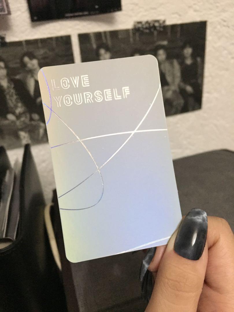 Official BTS Love Yourself Answer LY album Park Jimin PC Photocard ...