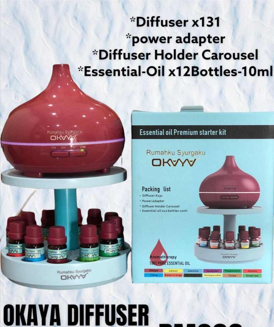 OKAYA DIFFUSER, Beauty & Personal Care, Sanitisers & Disinfectants on ...