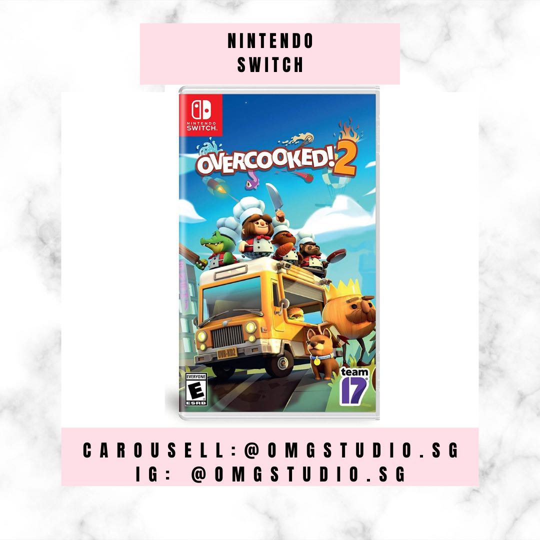 Overcooked 2 Nintendo switch game, Video Gaming, Video Games, Nintendo ...