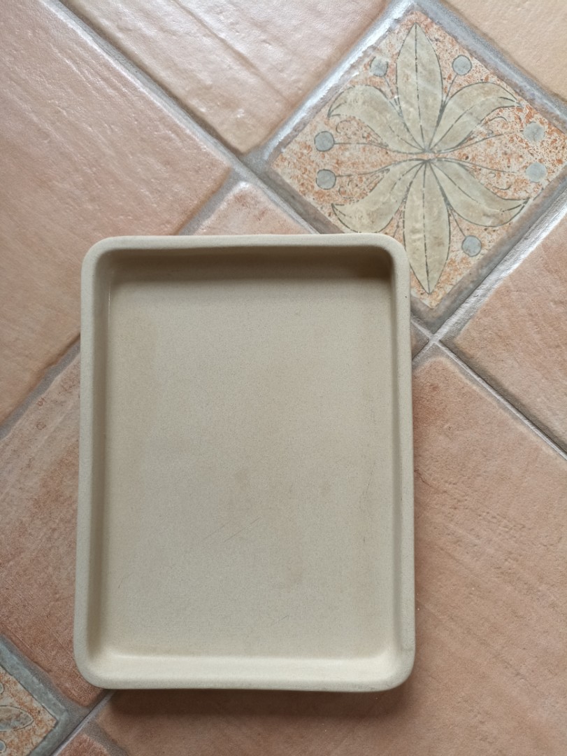 Pampered Chef Stoneware Baking Stone, Made In USA, Furniture & Home ...