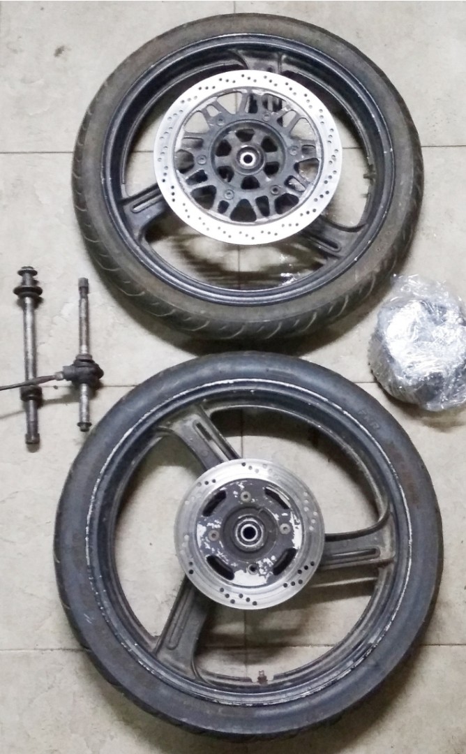 PELBAGAI SPORT RIM MOTOR UNTUK DIJUAL, Auto Accessories on Carousell