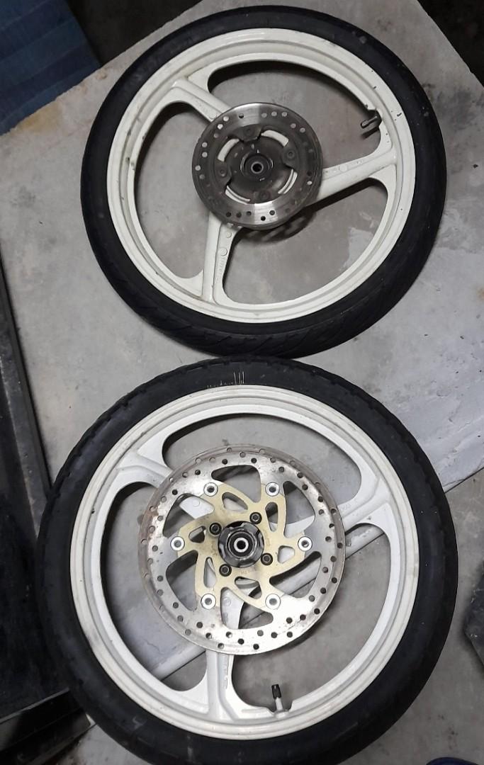 PELBAGAI SPORT RIM MOTOR UNTUK DIJUAL, Auto Accessories on Carousell