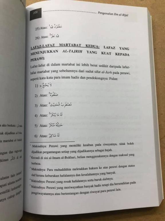 PENGENALAN ILMU AL RIJAL OLEH SYED ABDUL MAJID GHOURI, Hobbies & Toys ...