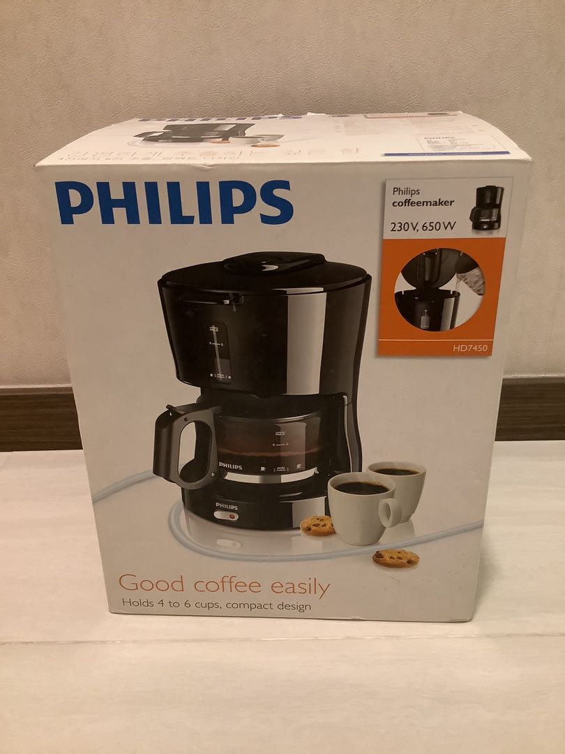 Philips coffee maker HD-7450, TV & Home Appliances, Kitchen Appliances ...