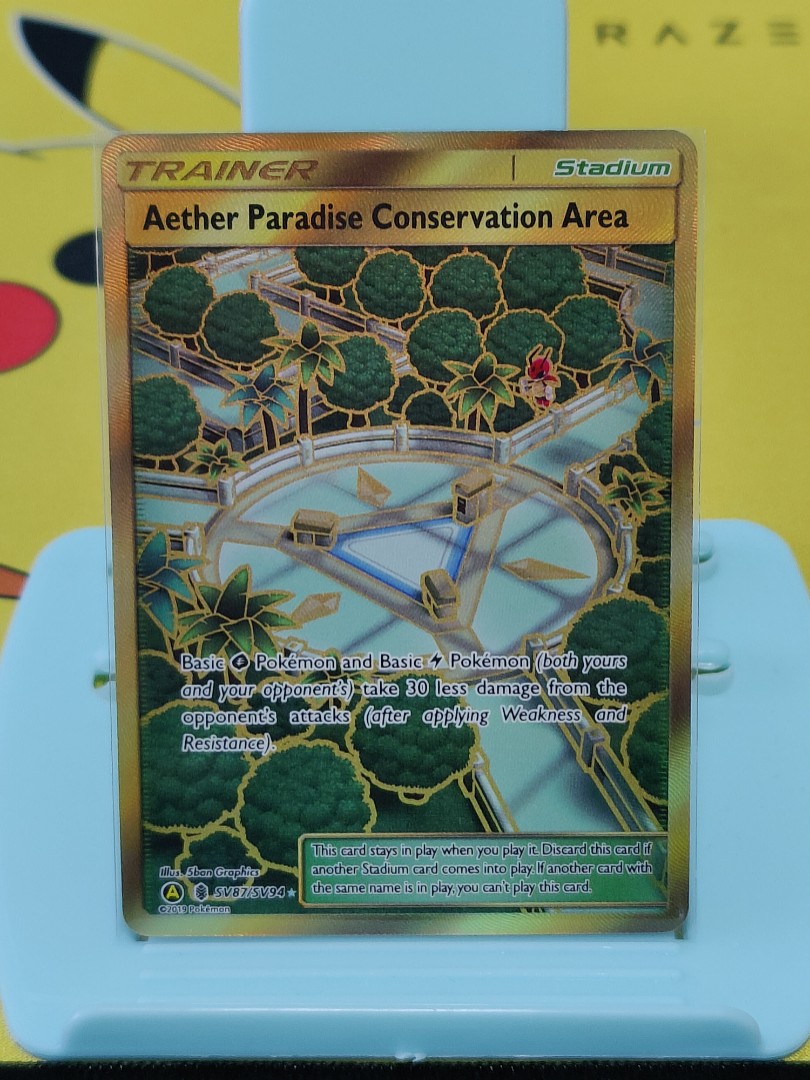 Pokemon TCG - Aether Paradise Conservation Area (Full Art Ultra Rare ...