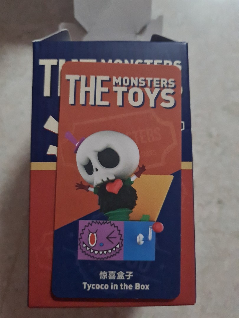 Popmart - The monsters toys (tycoco in a box), Hobbies & Toys, Toys ...
