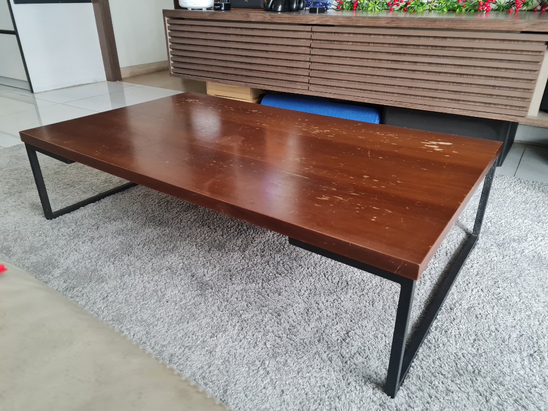 Pre loved low coffee table, Furniture & Home Living, Furniture, Tables ...