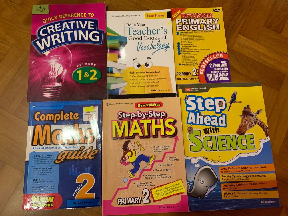 Primary 2 Assessment Books (English, Math, Science, HCL), Hobbies ...
