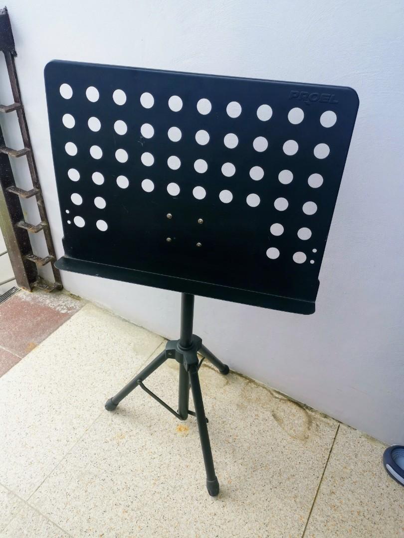 Proel Music Sheet Stand, Audio, Other Audio Equipment on Carousell