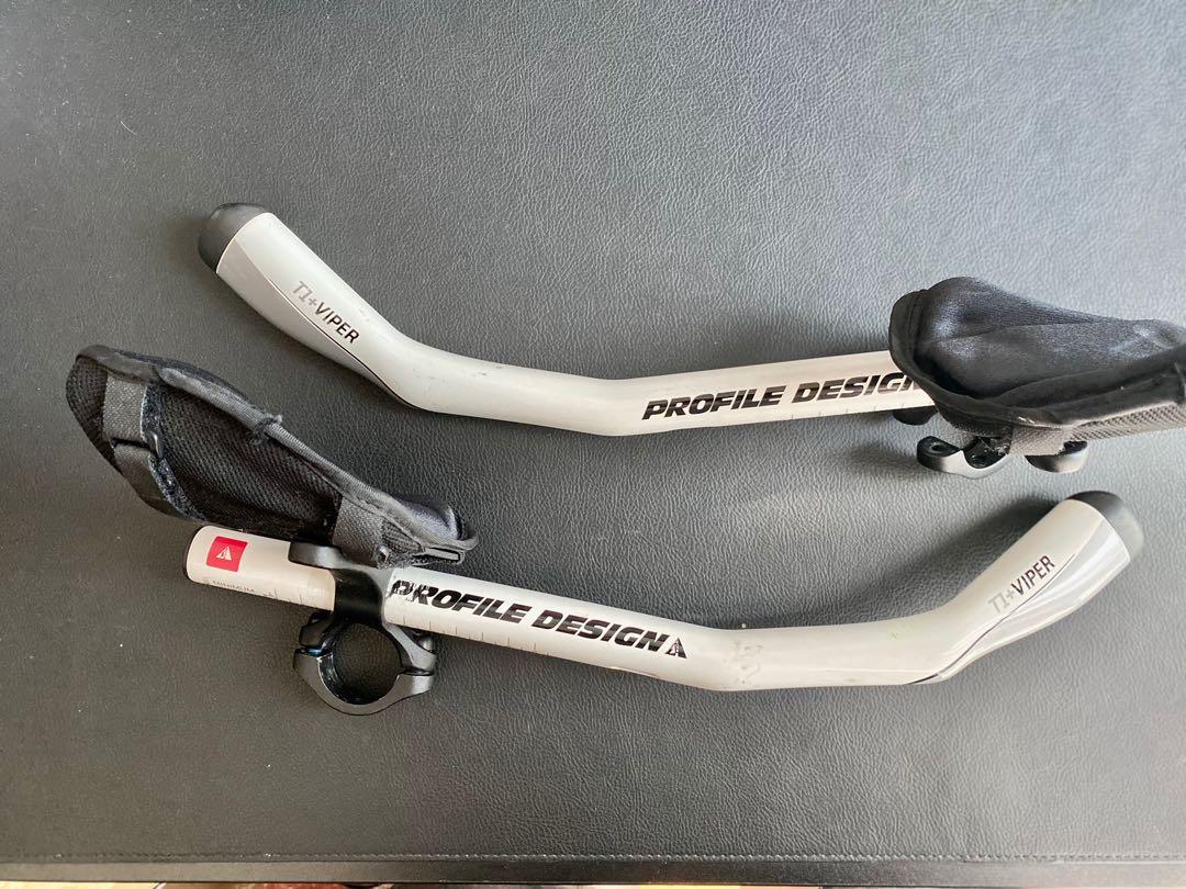Profile Design T1+ Viper Aero Bar (White), Sports Equipment, Bicycles ...