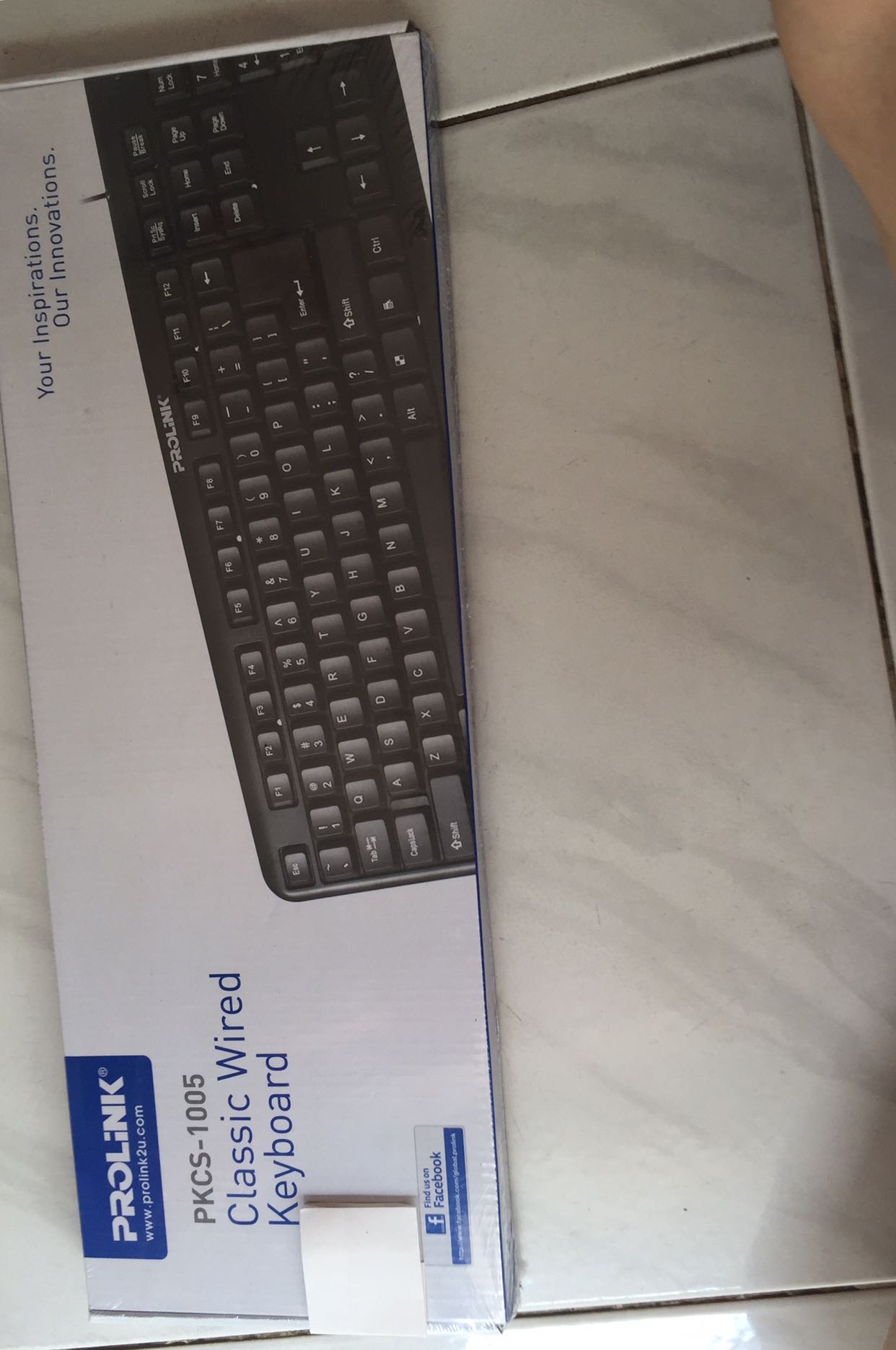 Prolink PKCS-1005 Classic Wired Keyboard, Computers & Tech, Parts ...