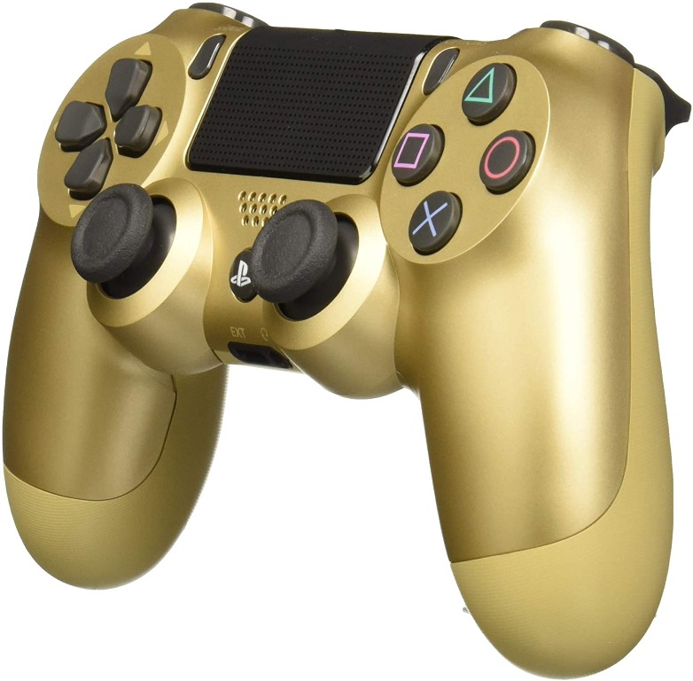 PS4 Gold Dualshock 4 Wireless Controller Sony PlayStation 4, Video ...