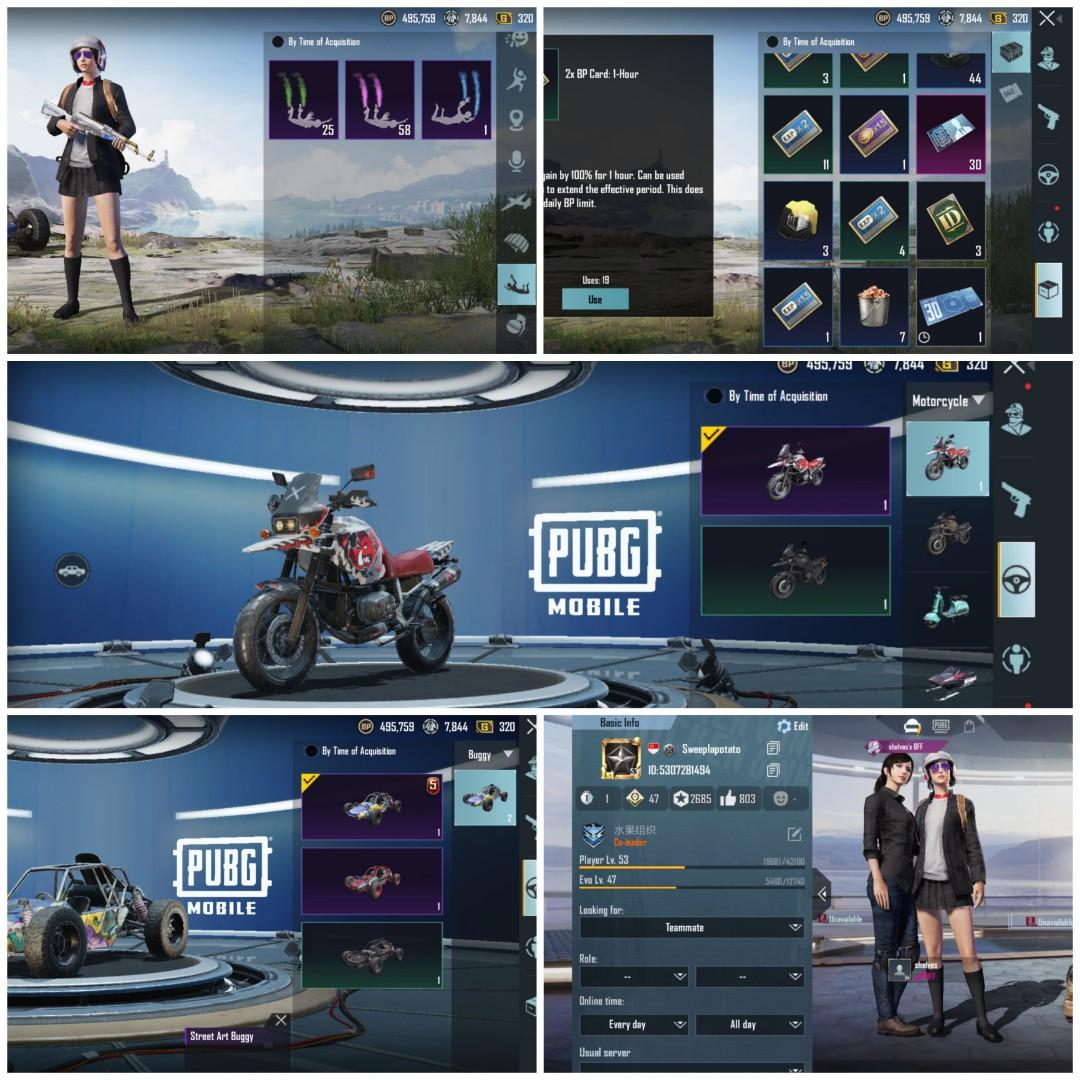 pubg account, Video Gaming, Video Games, Others on Carousell