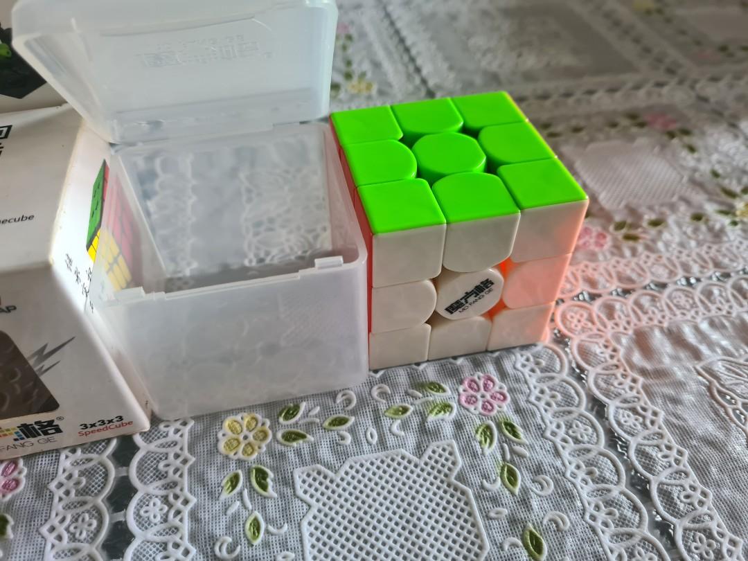 Qiyi New Thunderclap/Thunderclap V2 3x3 Cube Rubiks Cube Mo Fang Ge ...