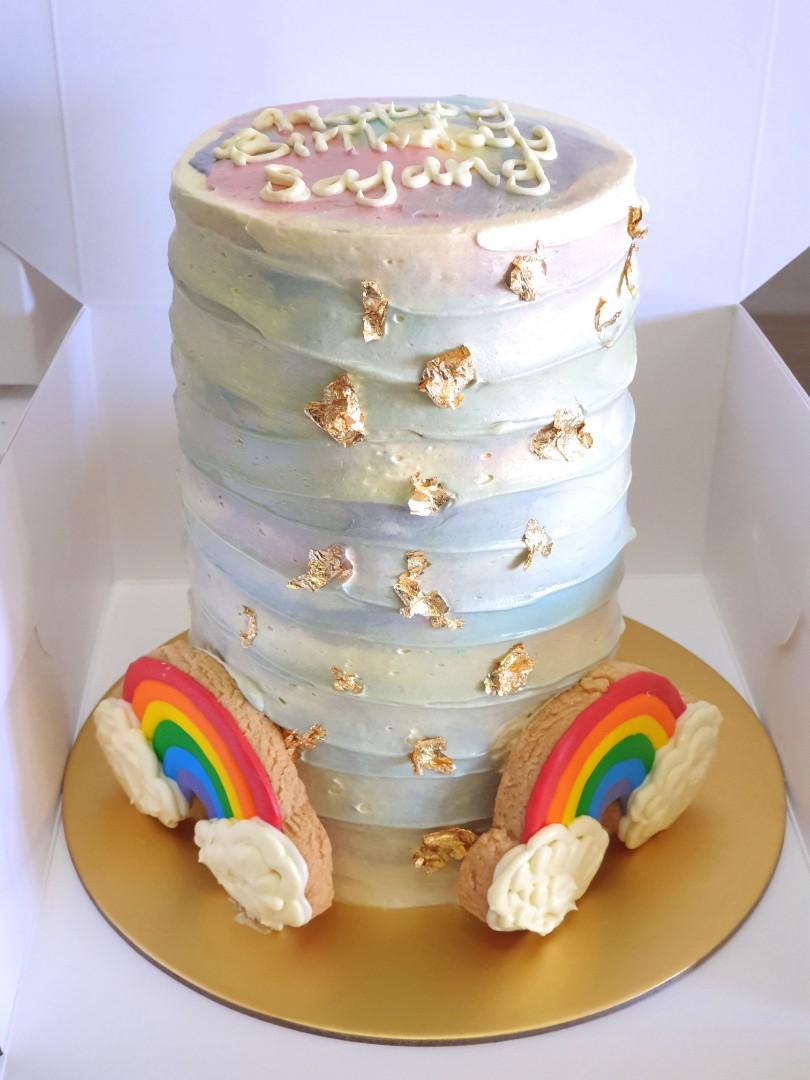 Rainbow Paddle Pop Cake, Food & Drinks, Homemade Bakes on Carousell