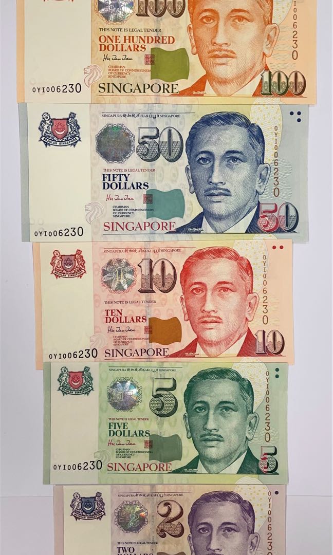 Rare YI Matching Serial Numbers Banknotes, Hobbies & Toys, Memorabilia ...