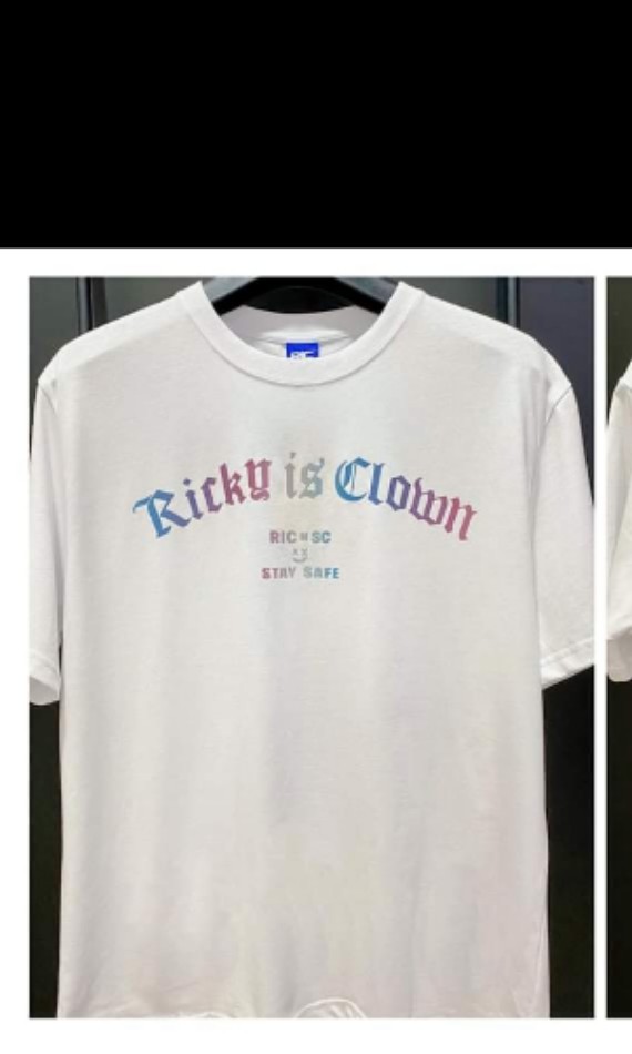 RIC Ricky is Clown x Shaun Chen Collab 3M Reflective - White, Men's ...