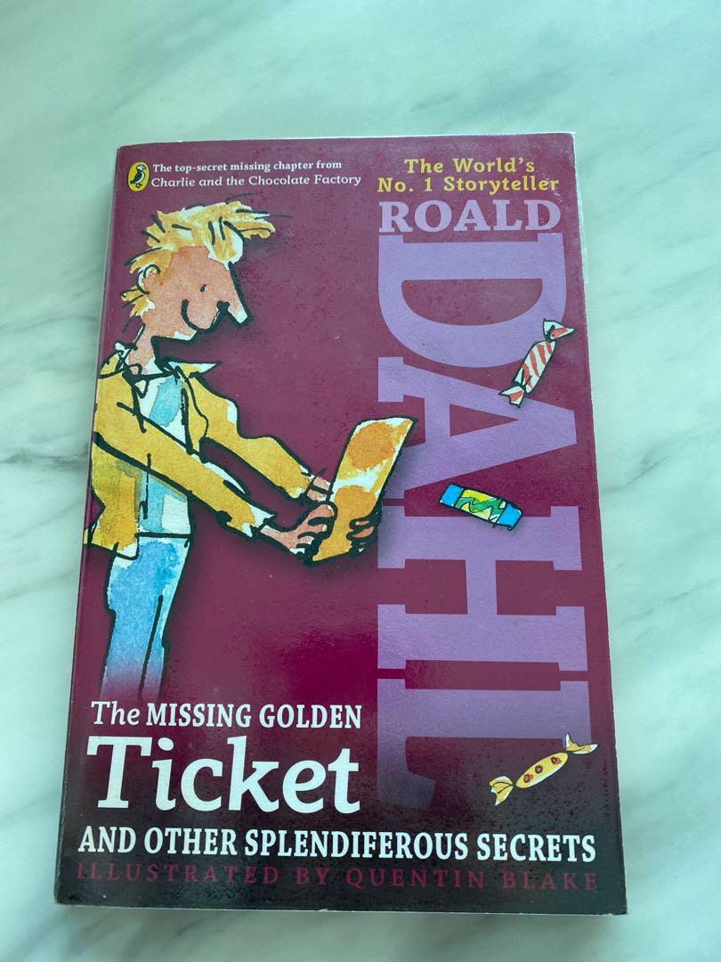 Roald Dahl The Missing Golden Ticket, Hobbies & Toys, Books & Magazines ...
