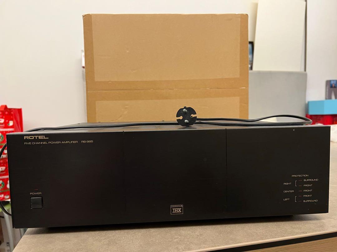 Rotel RB-985 Power Amplifier, Audio, Soundbars, Speakers & Amplifiers ...