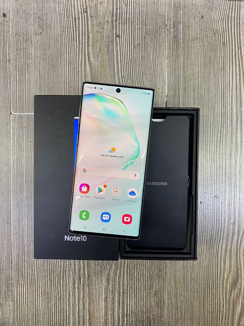 Samsung Galaxy Note 10 Used Aura Glow, Mobile Phones & Gadgets, Mobile ...