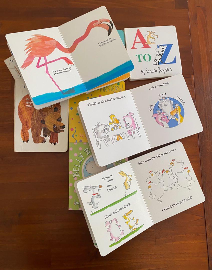 Sandra Boynton and Eric Carle Toddler Books, Hobbies & Toys, Books ...