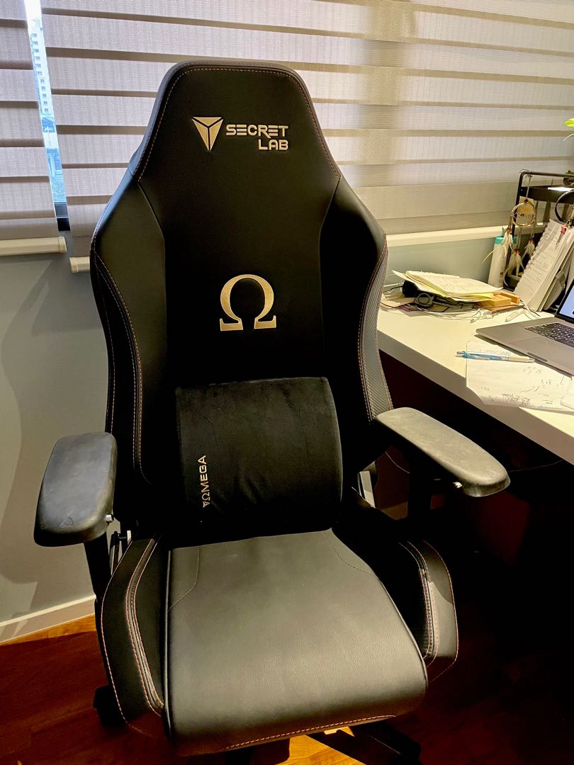 Secret Lab Omega work chair 2020 series, Furniture & Home Living ...