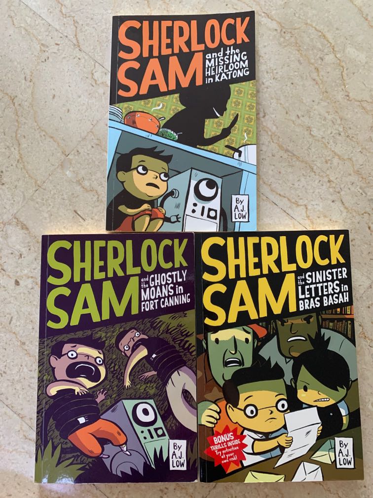 Sherlock Sam storybooks, Hobbies & Toys, Books & Magazines, Fiction ...