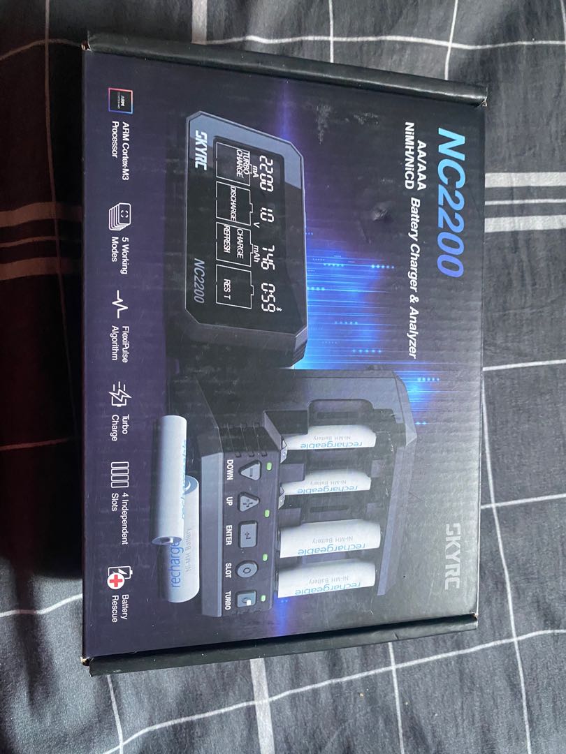 Skyrc 2200 charger with dongle, Hobbies & Toys, Toys & Games on Carousell