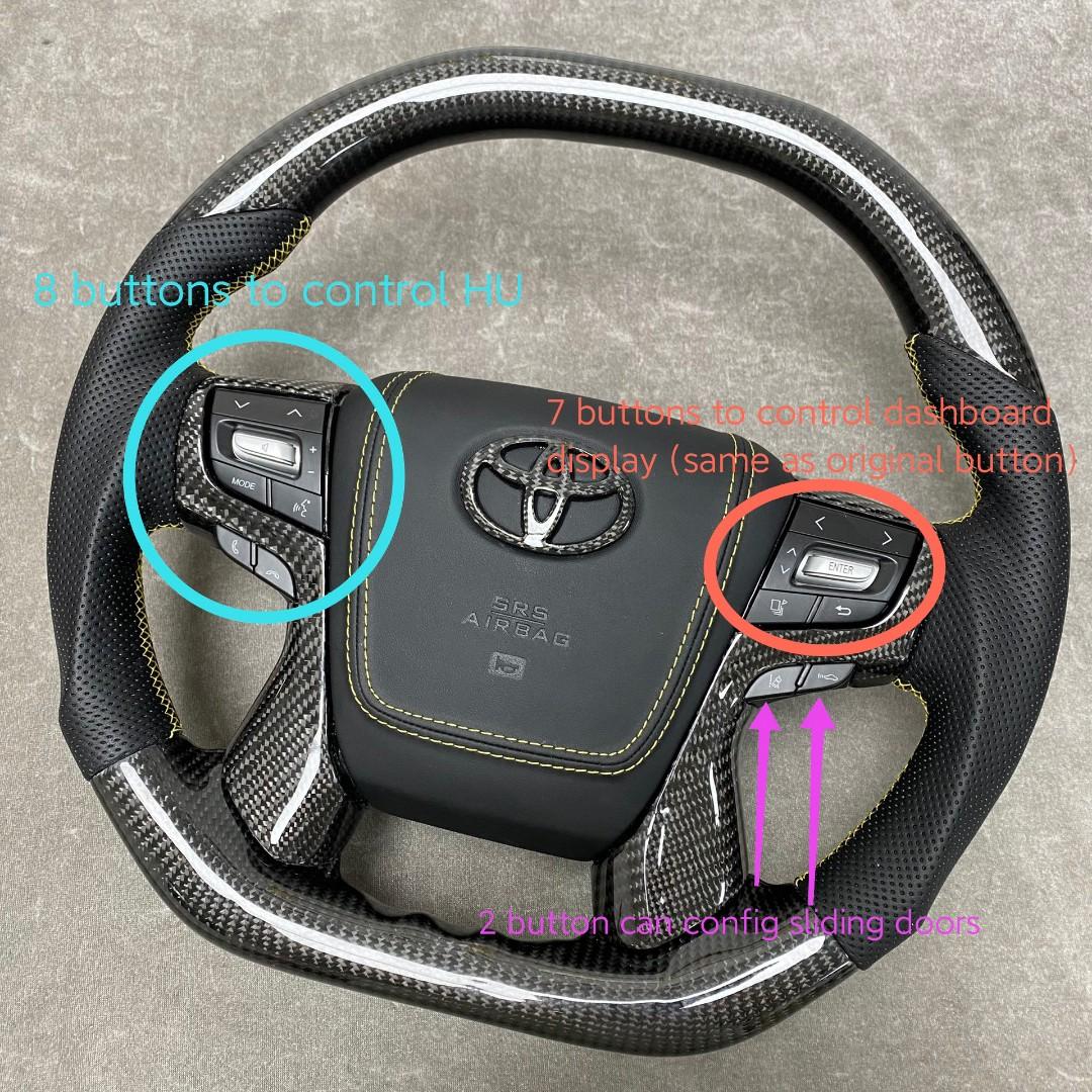 Steering with full functional button for Noah Voxy Esquire, Car ...