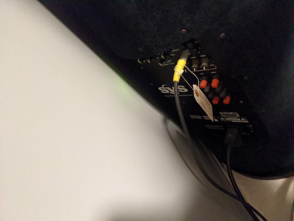 SVS PC12-Plus cylinder powered subwoofer with BASH amplifier, Audio ...