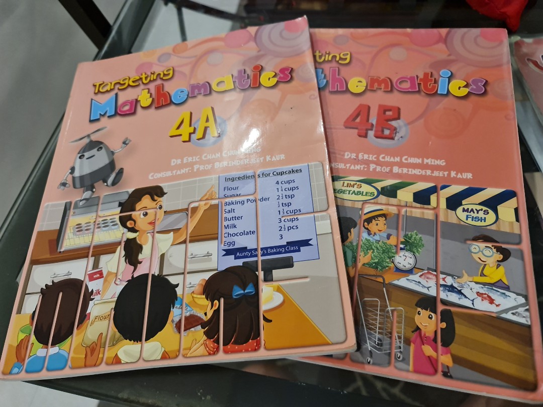 Targeting Mathematics 4A and 4B, Hobbies & Toys, Books & Magazines ...