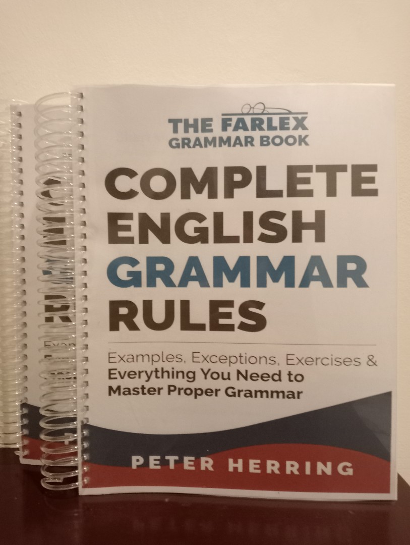 The Complete English Grammar Rules The Farlex Grammar Book Hobbies The Complete English Grammar Rules The Farlex Grammar Book Hobbies
